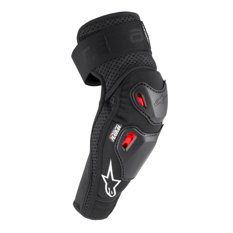 Coderas Alpinestars Bionic Pro Plasma negro-rojo-blanco | Motozem.es
